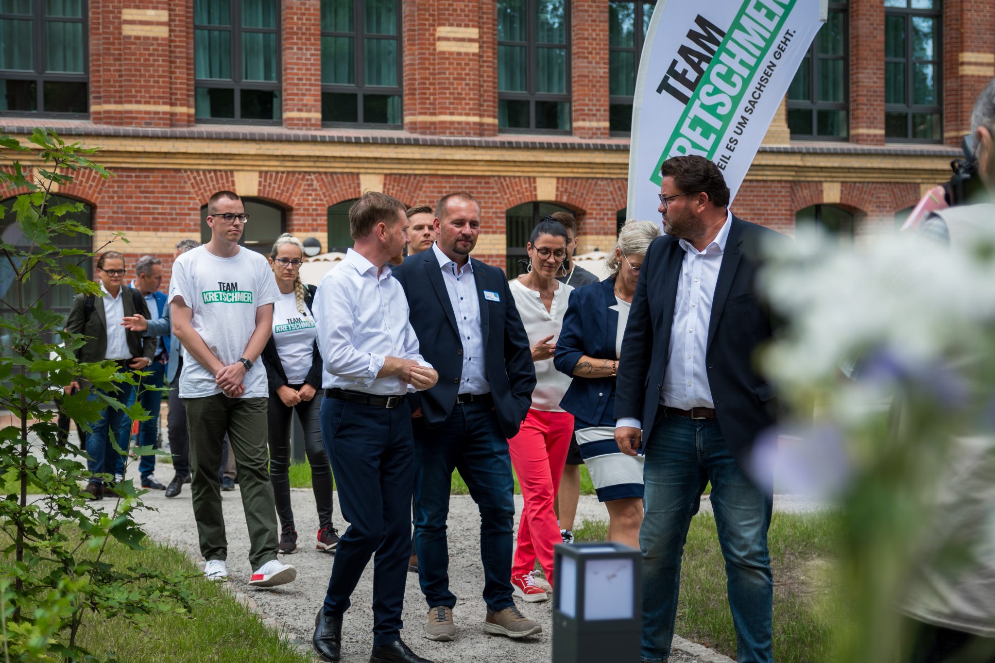 AZURIT Seniorenzentrum Pfefferkorn: Ministerpräsident Kretschmer und ...